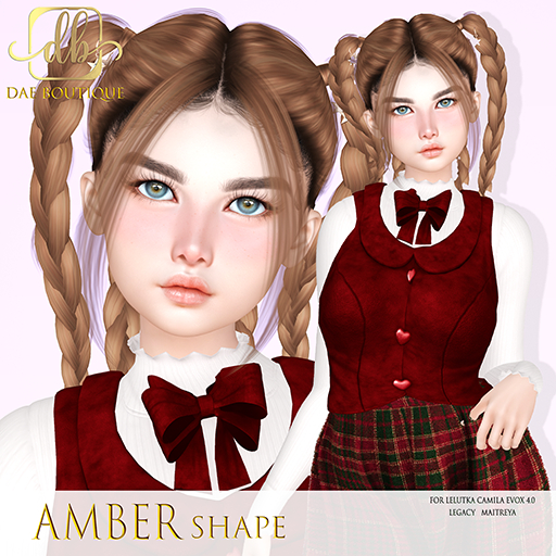Second Life Marketplace - Amber Shape for Lelutka Camila EvoX 4.0