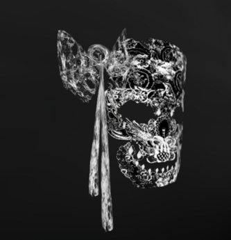 Second Life Marketplace - {:ThirteenTH:} Lace Skull Mask