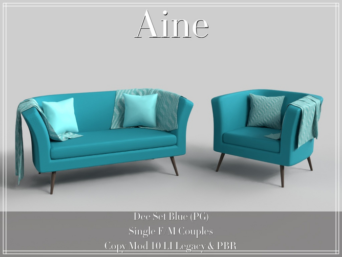 Second Life Marketplace - Aine - Dee Set Blue (PG) (ADD)