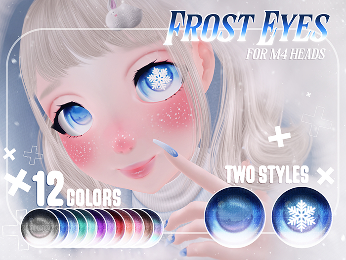 Second Life Marketplace - Mimos - M4 Eyes: Frost