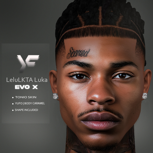 Second Life Marketplace - YF. TONIO SKIN EVO X DEMO