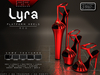 Second Life Marketplace - [Renegade] Lyra Platform Heels - Red