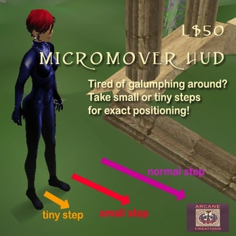 Second Life Marketplace - Micromover HUD
