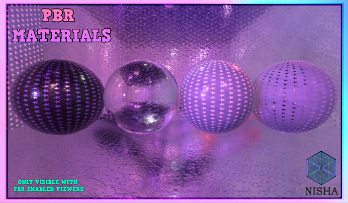 Second Life Marketplace - Nisha - Stars Pbr materials mini collection ...