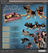 Second Life Marketplace - JIAN Scruffy Shepherds BOX 16. Held Pup Red Black