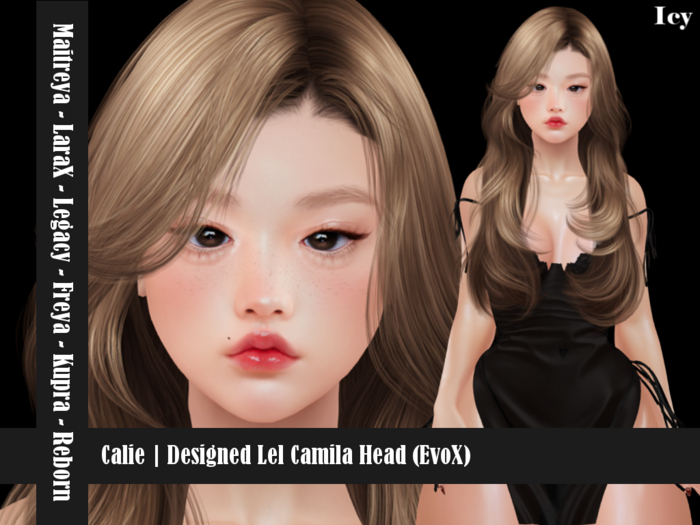 Second Life Marketplace - ICY beauty // Calie Shape / Lel Camila Head ...