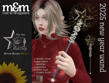 Second Life Marketplace - 2025 New Years Wand - Perfect for your New ...
