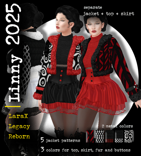 Second Life Marketplace - :::darKrose::: Linny / Happy New Year!