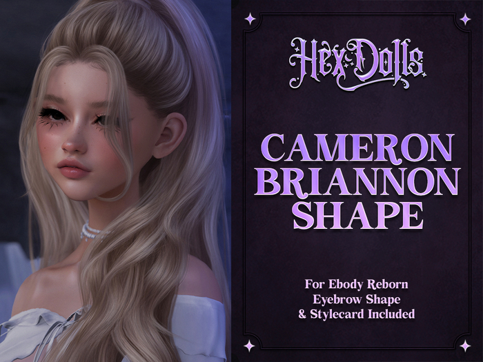 Second Life Marketplace - [HexDolls] Cameron Briannon Shape