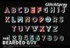 Second Life Marketplace - Pack Spray Glitch Alphabet - The Bearded Guy