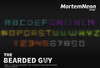 Second Life Marketplace - Pack Mortem Neon Alphabet - The Bearded Guy