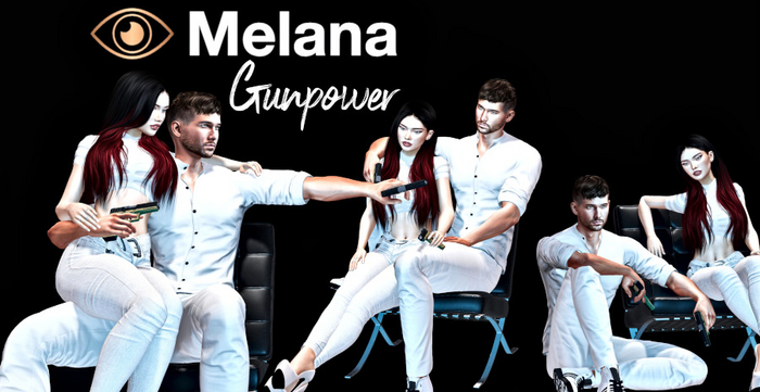 Second Life Marketplace - Melana Poses - Our Gunpower