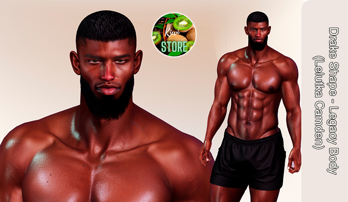 Second Life Marketplace - .:: Kiwi Store ::. Shape - Drake (Lelutka Camden)