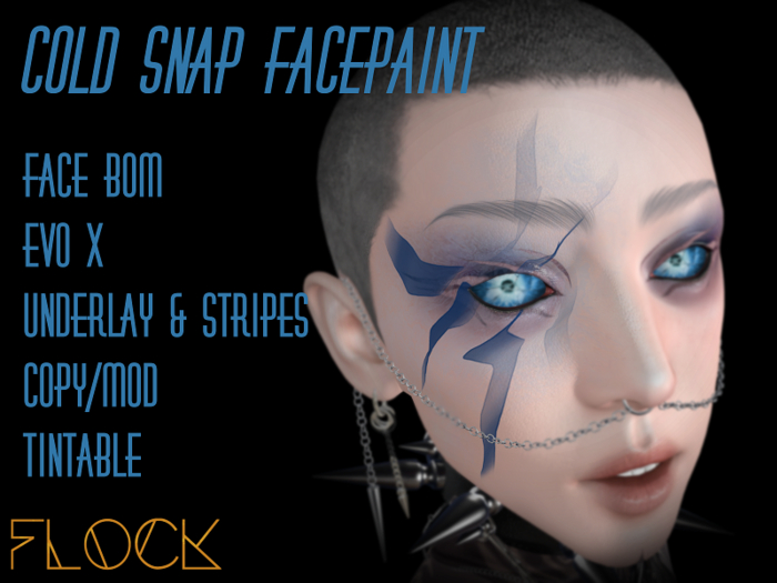 Second Life Marketplace - [FLOCK] - Cold Snap Facepaint