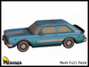 Second Life Marketplace - Meshuga Hot Hatchie Retro Car FULL PERM MESH
