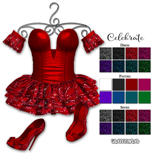 Second Life Marketplace - Graffitiwear Beads Celebrate