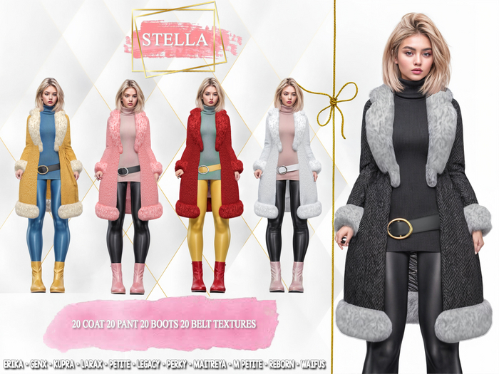 Second Life Marketplace - {STELLA} *DEMO* Snoli Outfit