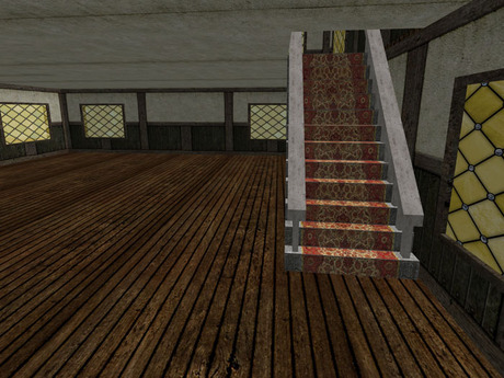 Second Life Marketplace - Medieval/ Fantasy Building, Two Storey build ...