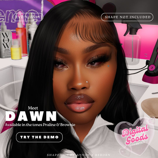 Second Life Marketplace - DG$- Dawn Skin (Praline)