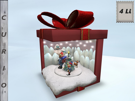 Second Life Marketplace - Rudolph The Red Nose Reindeer Music Box ...