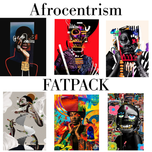 Second Life Marketplace - Koko's- Afrocentrism Wall Art FATPACK