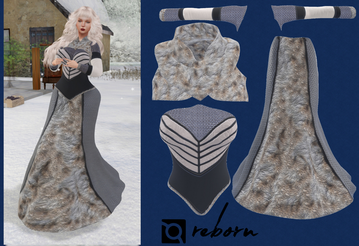 Second Life Marketplace - Icelands Dress ~ Reborn