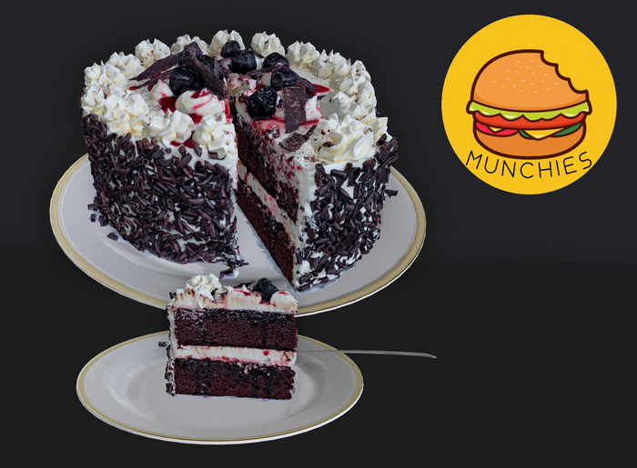 Second Life Marketplace - .:Munchies:. Black Forest Cake