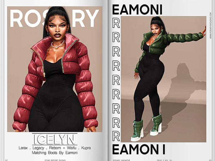Second Life Marketplace - Rosary. Icelyn . Coat Demo