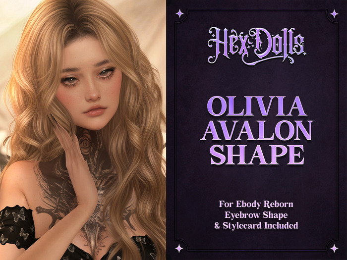 Second Life Marketplace - [HexDolls] Olivia Avalon Shape