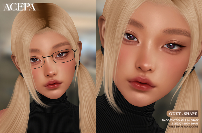 Second Life Marketplace - FREE - ODET SHAPE / CAMILA & LEGACY