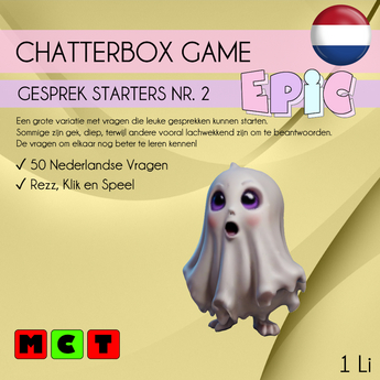 Second Life Marketplace - [EPIC Chatterbox NL] Gesprek Starter Nr.2 ...