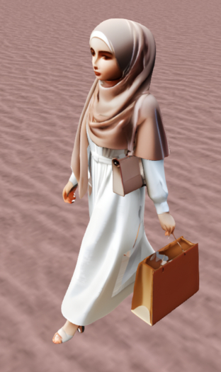 Second Life Marketplace - Muslim woman 001