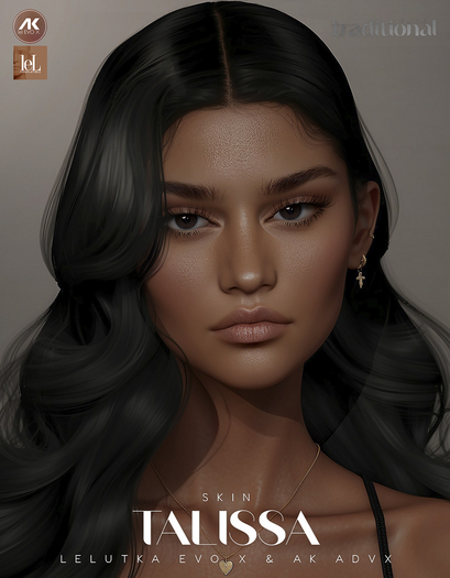 Second Life Marketplace - TF - Talissa Skin (LELUTKA EVOX) Chocolate
