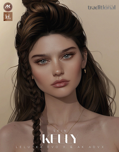 Second Life Marketplace - TF - Kelly Skin (LELUTKA EVOX) Blush