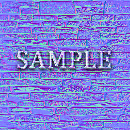 Second Life Marketplace - Zoy Texture [ Stacked stone wall 01 ] Normal Map