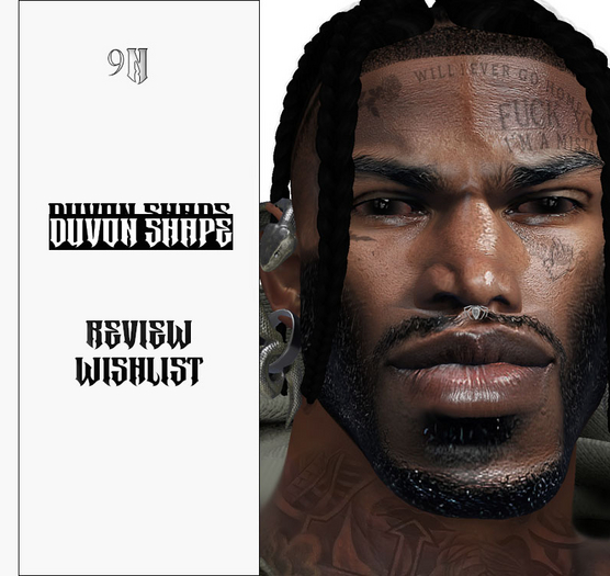 Second Life Marketplace - 9N - Duvon shape //LEL 20% OFF INWORLD