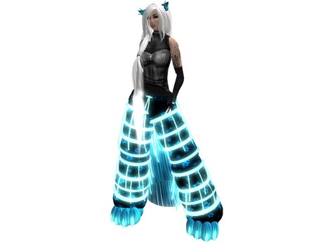 Second Life Marketplace - *(DL)* Blue Rave Outfit