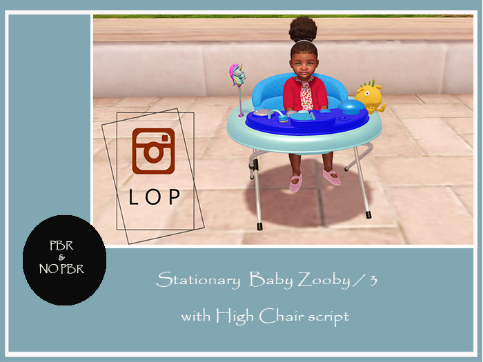 Second Life Marketplace - Zooby Baby Stationary 3