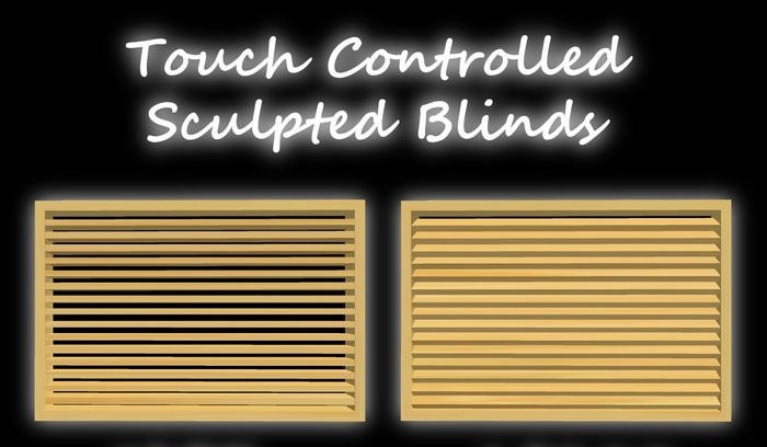 Second Life Marketplace - Barbed! Touch Controlled Sculpted Blinds