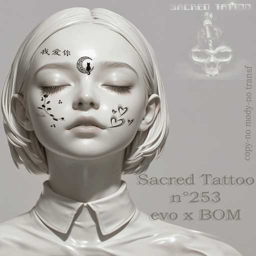 Second Life Marketplace - Sacred Tattoo 253--