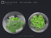 Second Life Marketplace - [ SQUARE ] - CLEO Apple bowl - FREE GIFT