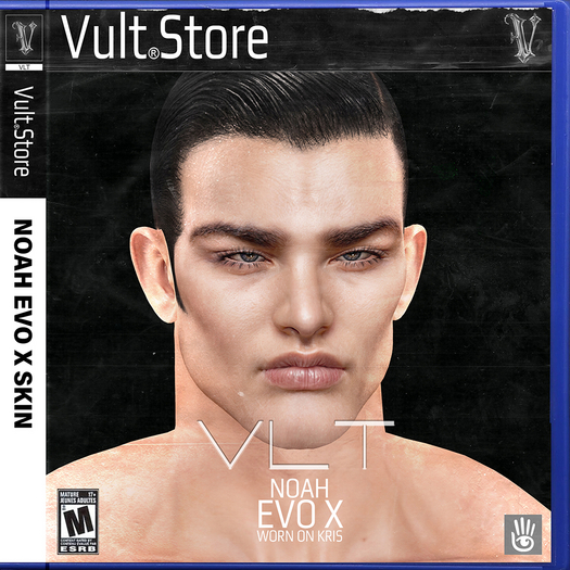 Second Life Marketplace - VULT "NOAH" EVO X SKIN TONE 8 - BOM