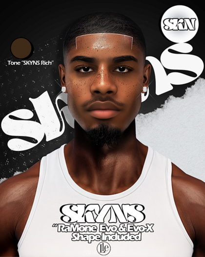 Second Life Marketplace - [SKYNS] "RaMone V1 Evo&Evo-X