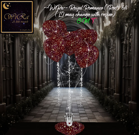 Second Life Marketplace - ~WiRa~ Royal Romance (Red) (BOX)