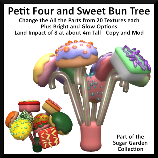 Second Life Marketplace - Ever Green - Sugar Garden - Petit Four ...