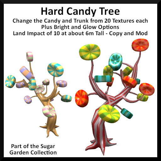 Second Life Marketplace - Ever Green - Sugar Garden - Hard Candy Tree
