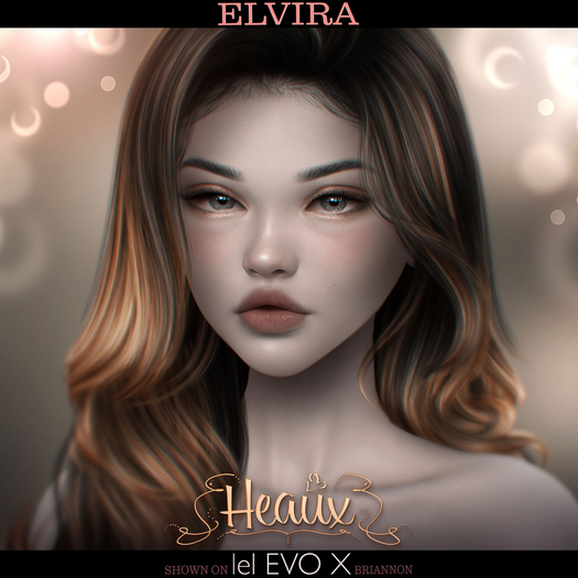 Second Life Marketplace - [Heaux] Elvira [Human] - Icy *Velour Tone