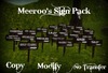 Second Life Marketplace - Meeroo's Sign Pack