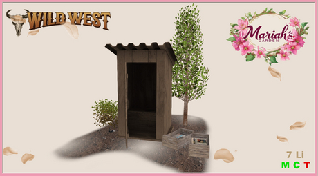 Second Life Marketplace - !MG! - Wild West Out House