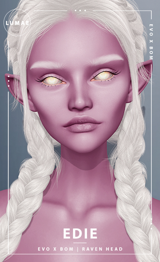Second Life Marketplace - LUMAE Fantasy Skins Vol 1 : EVO X - CANDY - Edie